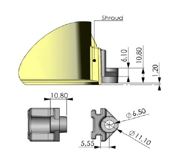 Axial Fan Mounting Feet – Vehicle Body Fittings